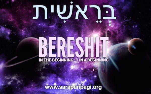 BERESHIT: In The Beginning - In A Beginning - SarapanPagi Biblika Ministry