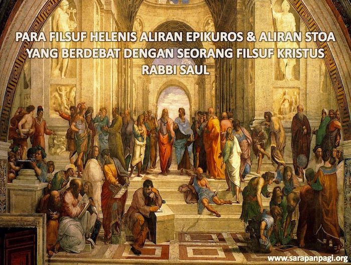 Golongan Epikuros dan Golongan Stoa - SarapanPagi Biblika Ministry