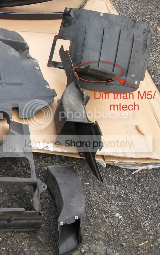 OEM E39 M5 Bumper Grille on an OEM E39 M-Sport Bumper Grille | Page 2 ...